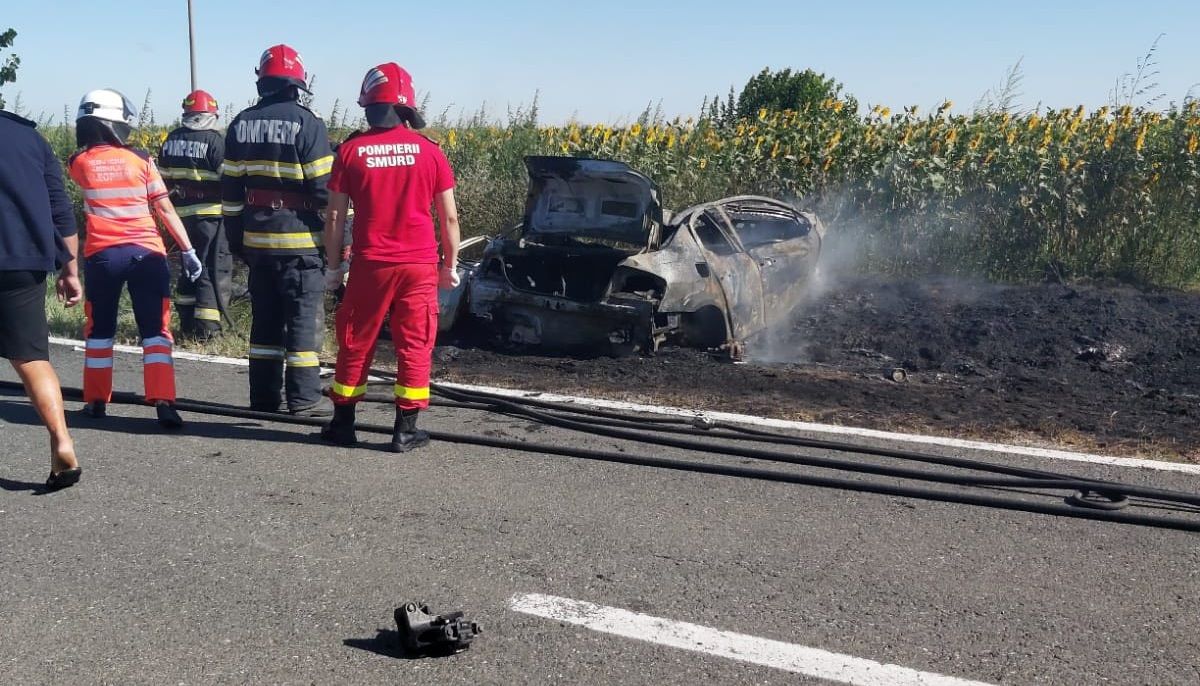 Accident grav pe DN 54, în Olt: două persoane au murit, traficul este blocat | Gazeta Nouă